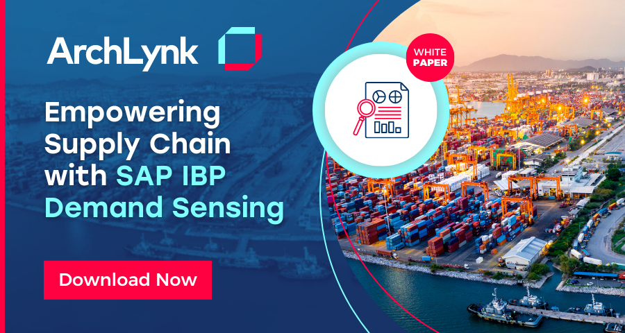 Empowering Supply Chain with SAP IBP Demand Sensing