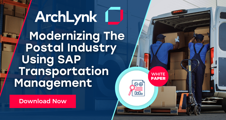 Modernizing The Postal Industry Using SAP Transportation Management